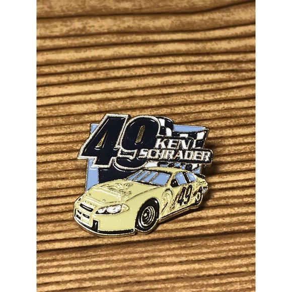Nascar | Accessories | Ken Schrader 49 Schwans Dodge Collector Pin ...